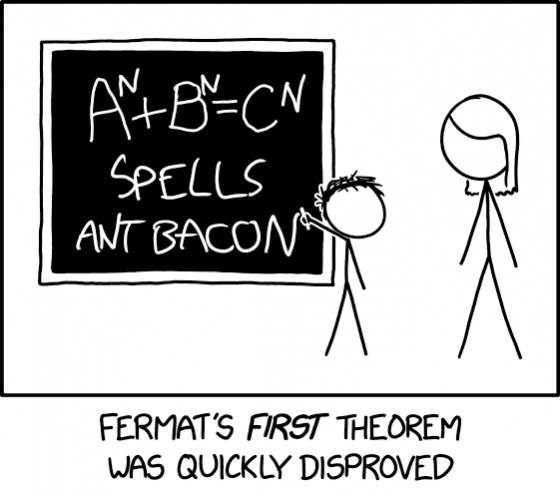 2689: Fermat's First Theorem - explain xkcd