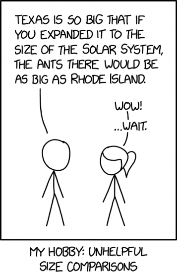 2733: Size Comparisons - explain xkcd
