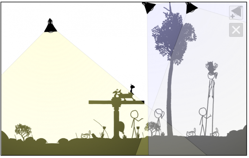 File:1663 garden Stilt girl now with both owl and two cats on head.png ...