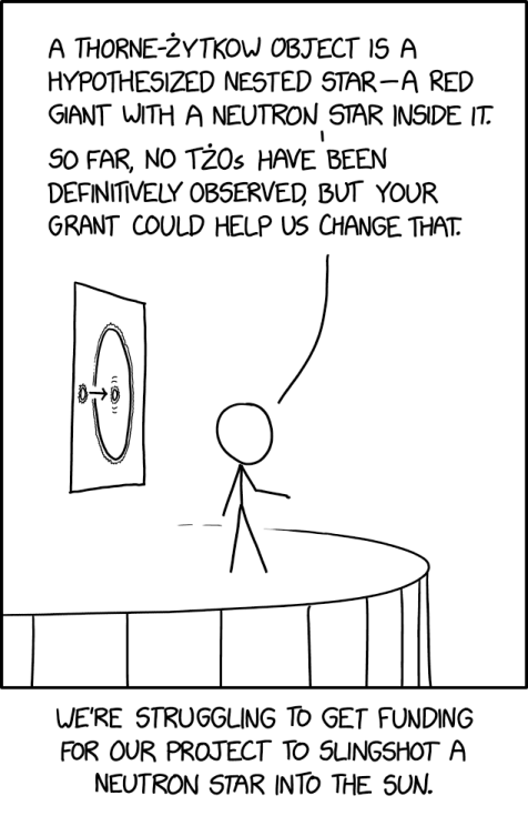 3000: Experimental Astrophysics - explain xkcd