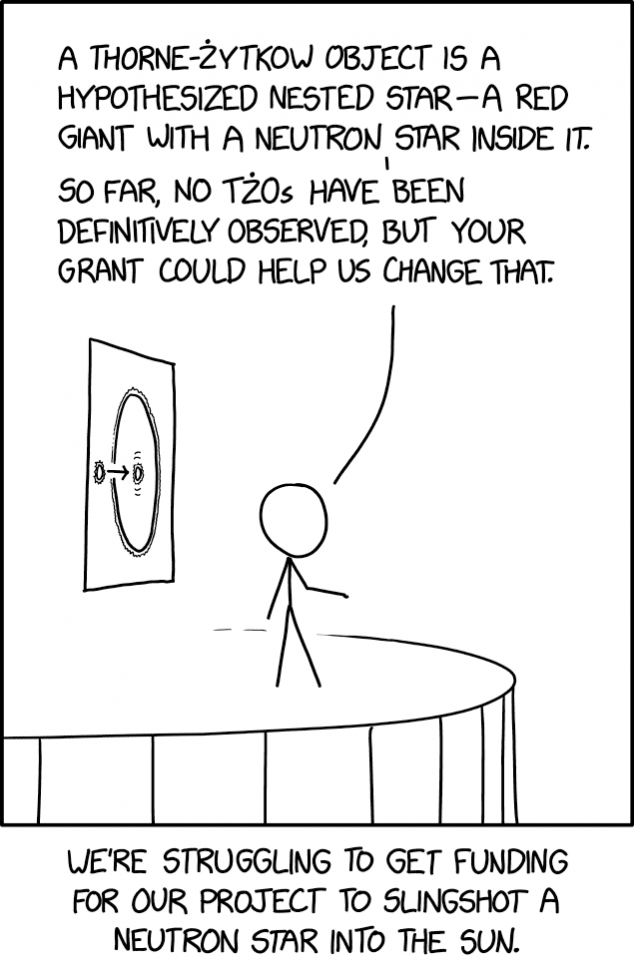 3000: Experimental Astrophysics - explain xkcd